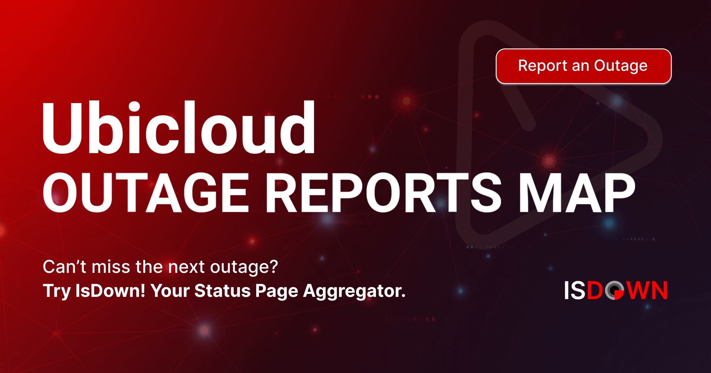 Ubicloud Outage Reports Map | IsDown